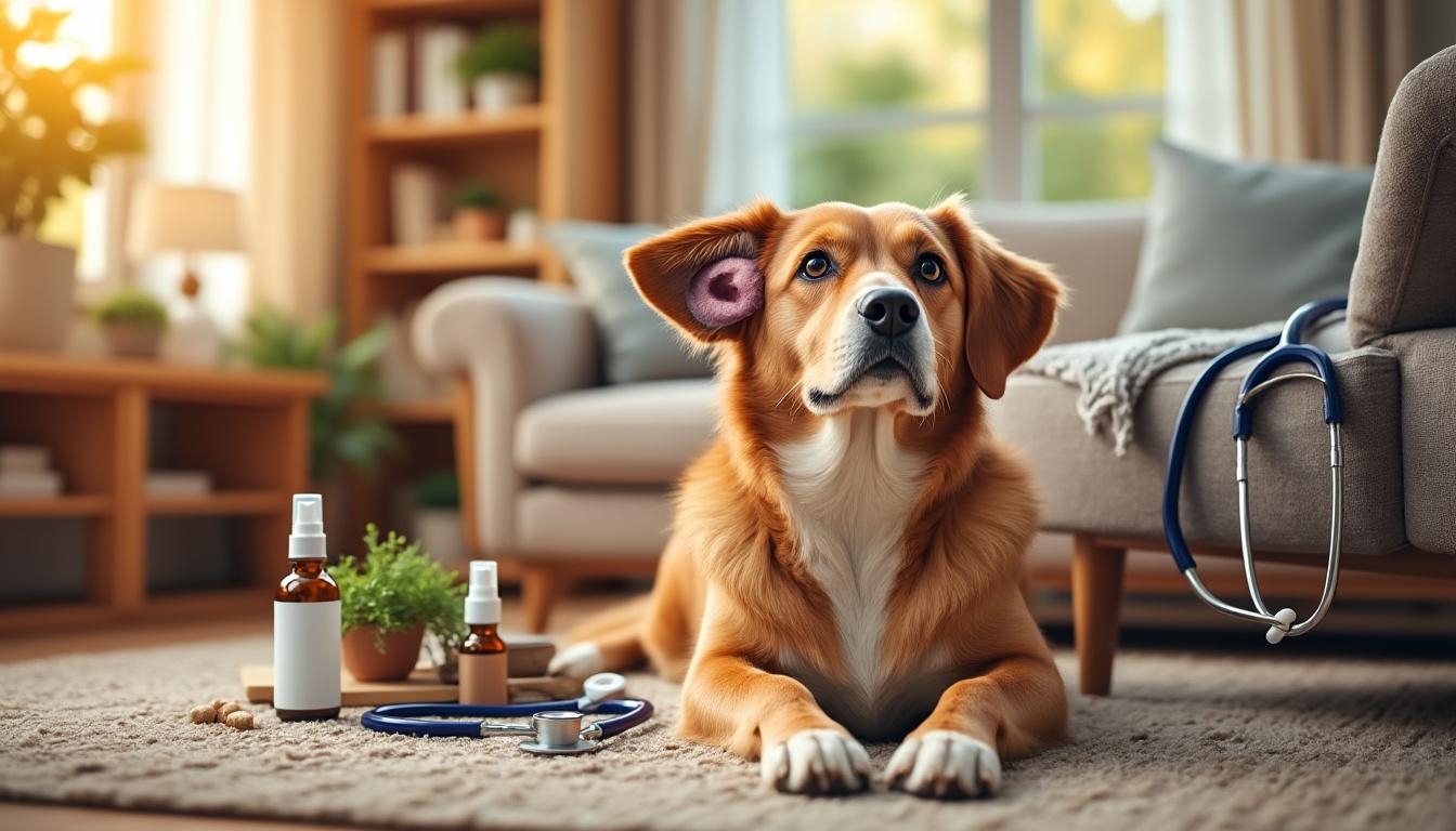 otite chien : astuces pour éviter et apaiser les infections d’oreilles