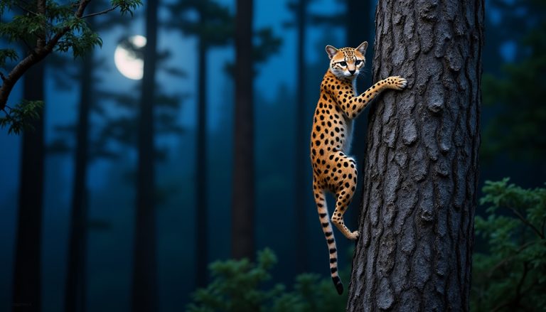 Genet animal : le félin tacheté qui règne la nuit